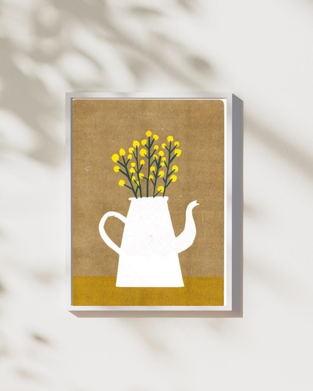 Minimalist Flower Printable Art, Modern Wall Decor, Vintage Home Poster ...