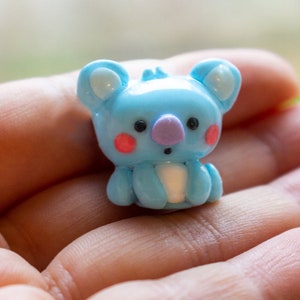Koya Polymer Clay Charm Bt21 Koya Keychain Charm Cute Keychain BTS ...