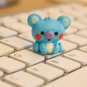 Koya Polymer Clay Charm Bt21 Koya Keychain Charm Cute Keychain BTS ...