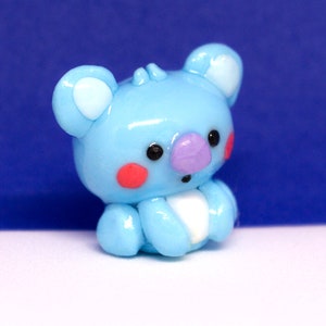 Koya Polymer Clay Charm Bt21 Koya Keychain Charm Cute Keychain BTS ...