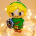 Legend of Zelda Link Keychain Polymer Clay Link Zelda Game Character ...