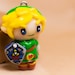 Legend of Zelda Link Keychain Polymer Clay Link Zelda Game Character ...