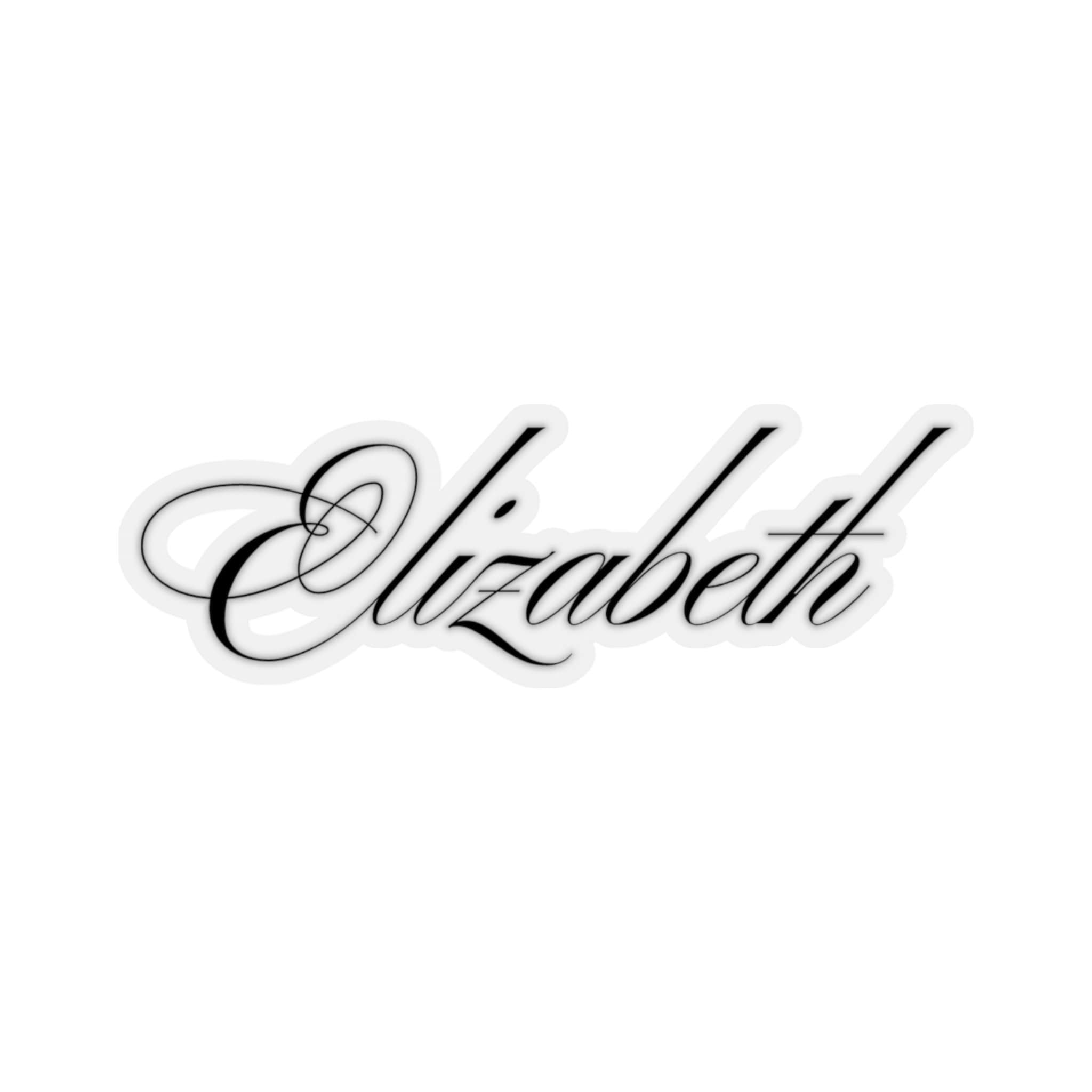 Cursive Elizabeth