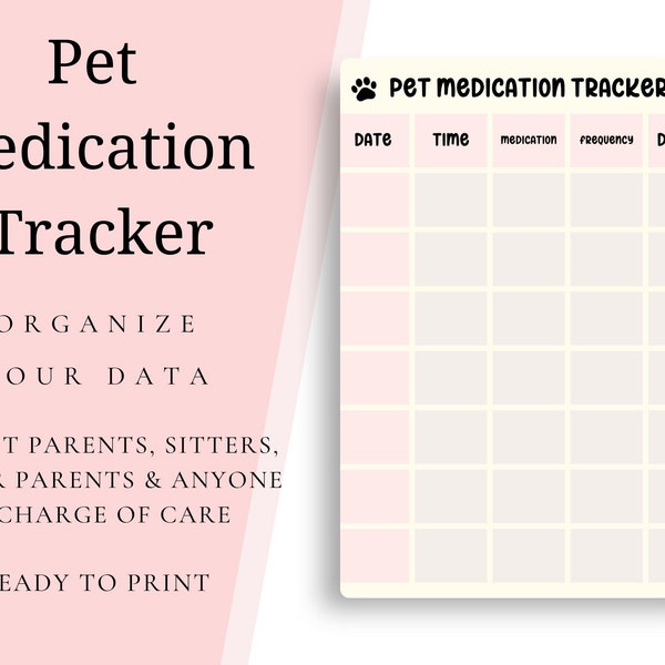 Foster Kitten Chart - Etsy