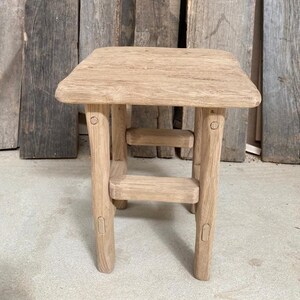 Rustic Narrow Side Table · Square Coffee Table - Etsy