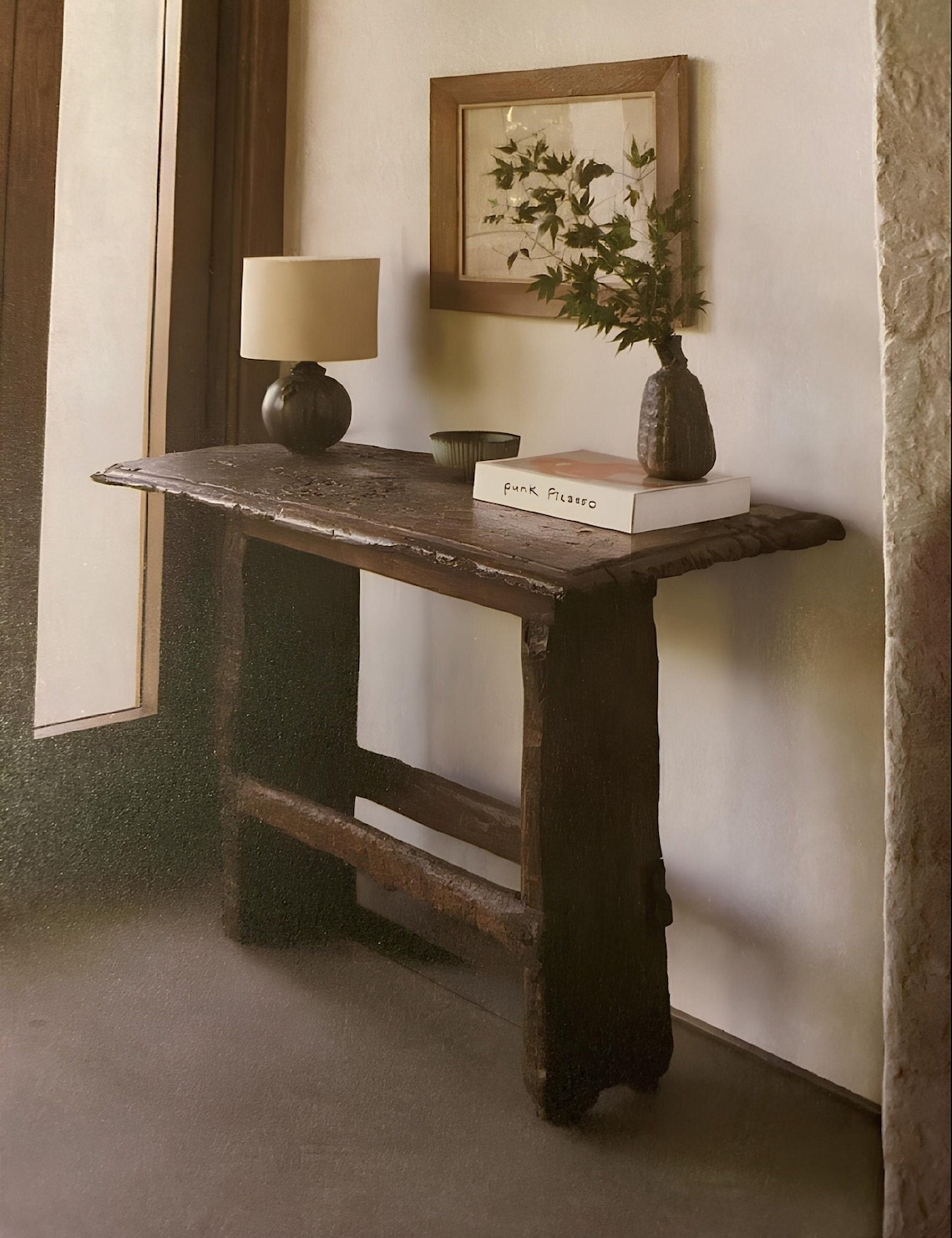 Old Wood Console Table Handmade Rustic Entryway Furniture - Etsy
