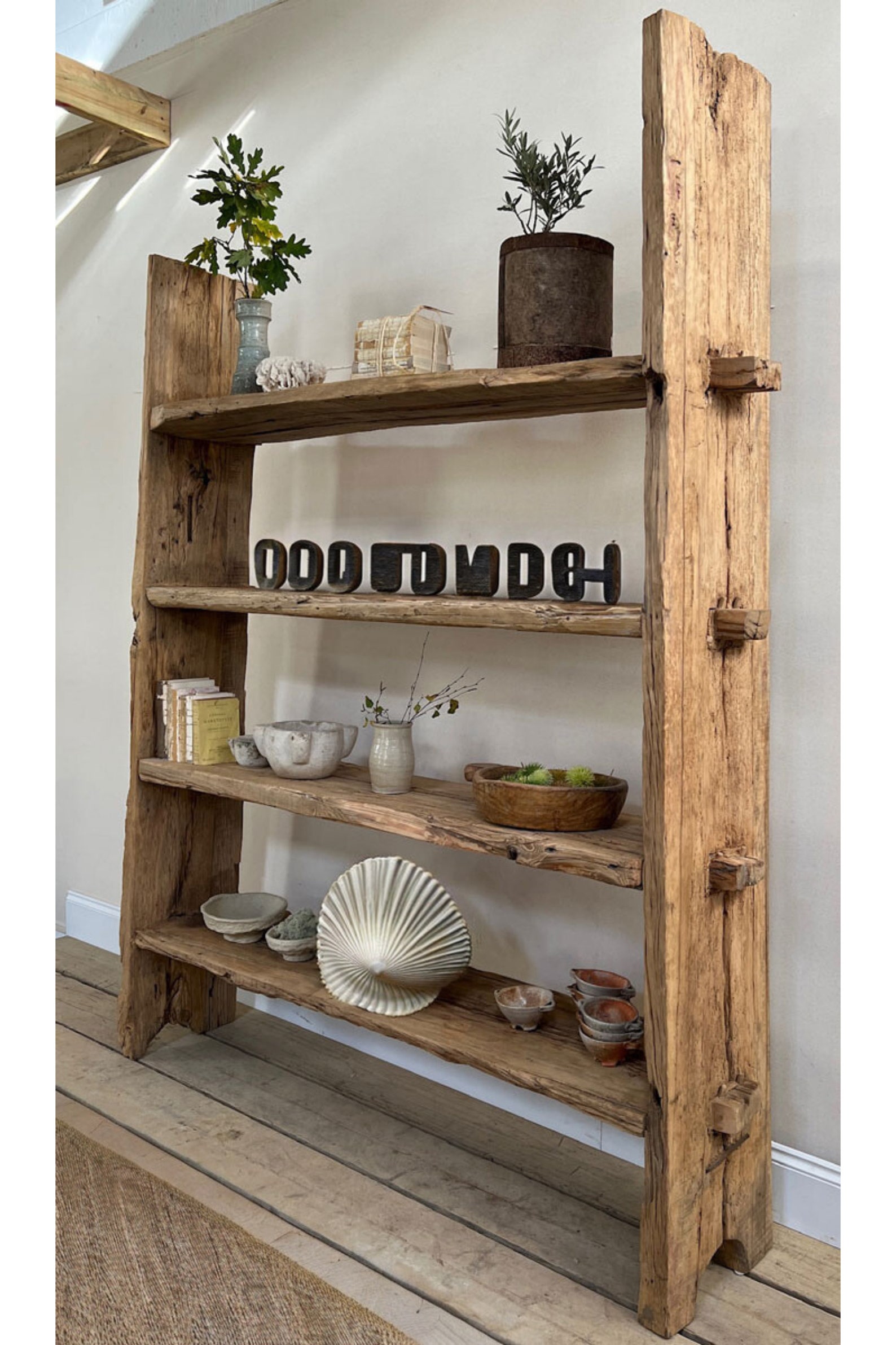 Reclaimed Wooden Shelves Rustic Wood Shelf Kitchen Living Room - Etsy ...