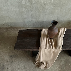 Rustic Low Wood Coffee Table • Living Room Handmade Furniture - Etsy