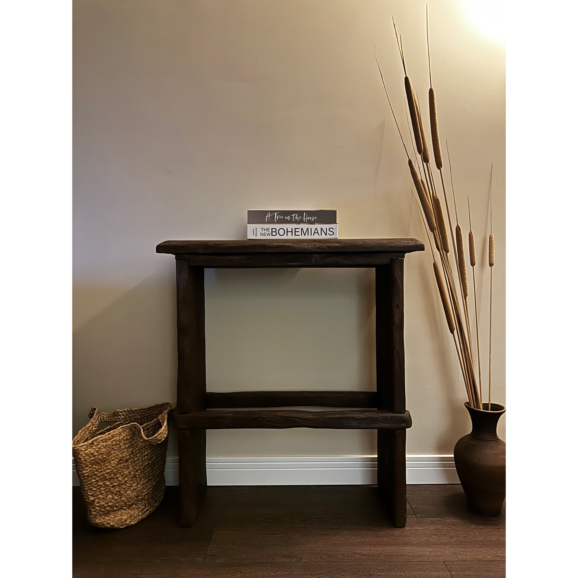 Old Wood Console Table Handmade Rustic Entryway Furniture - Etsy