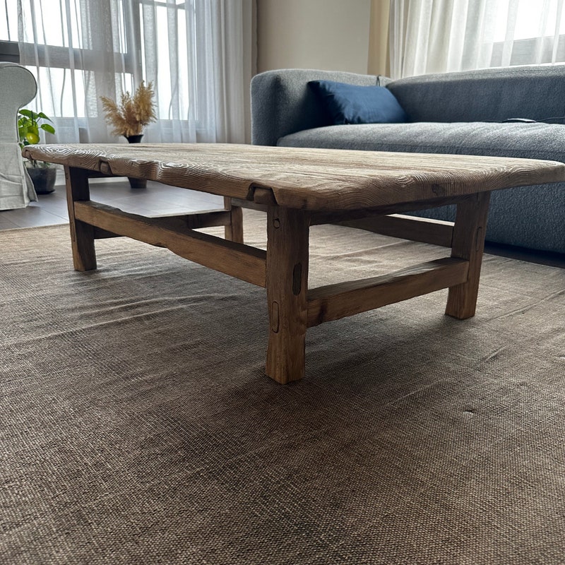Reclaimed Wood Rustic Coffee Table - Etsy