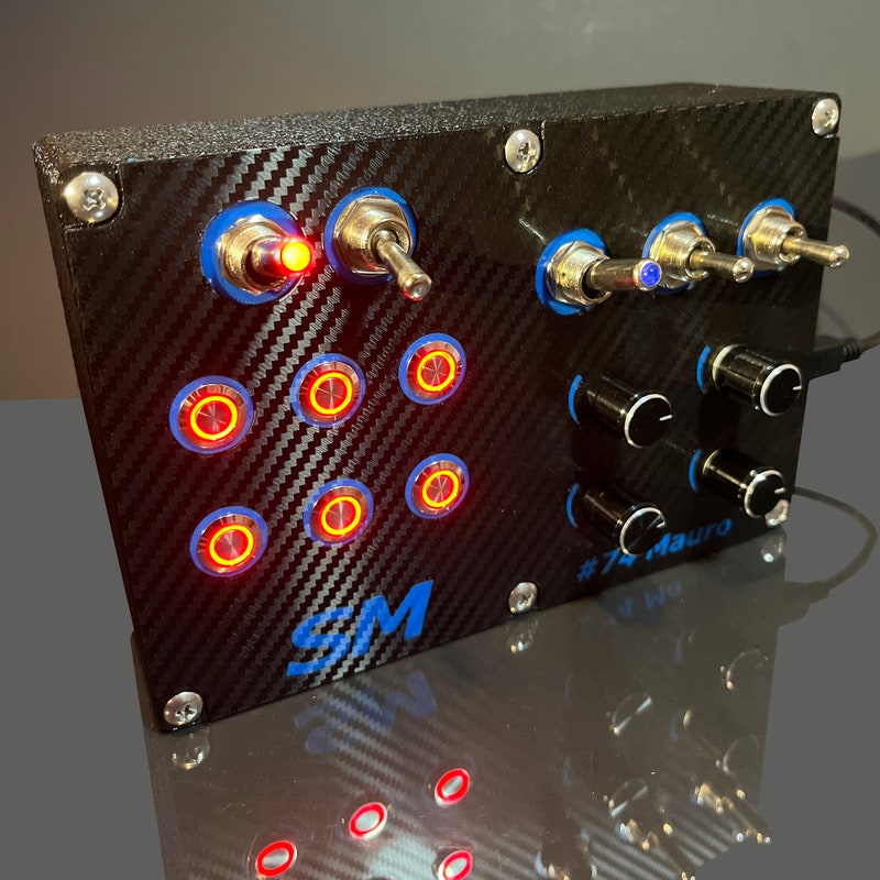 Sim Racing Button Box - Etsy