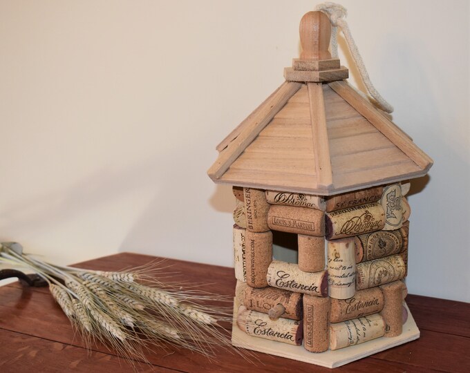Decorative Cork Birdhouse - Etsy