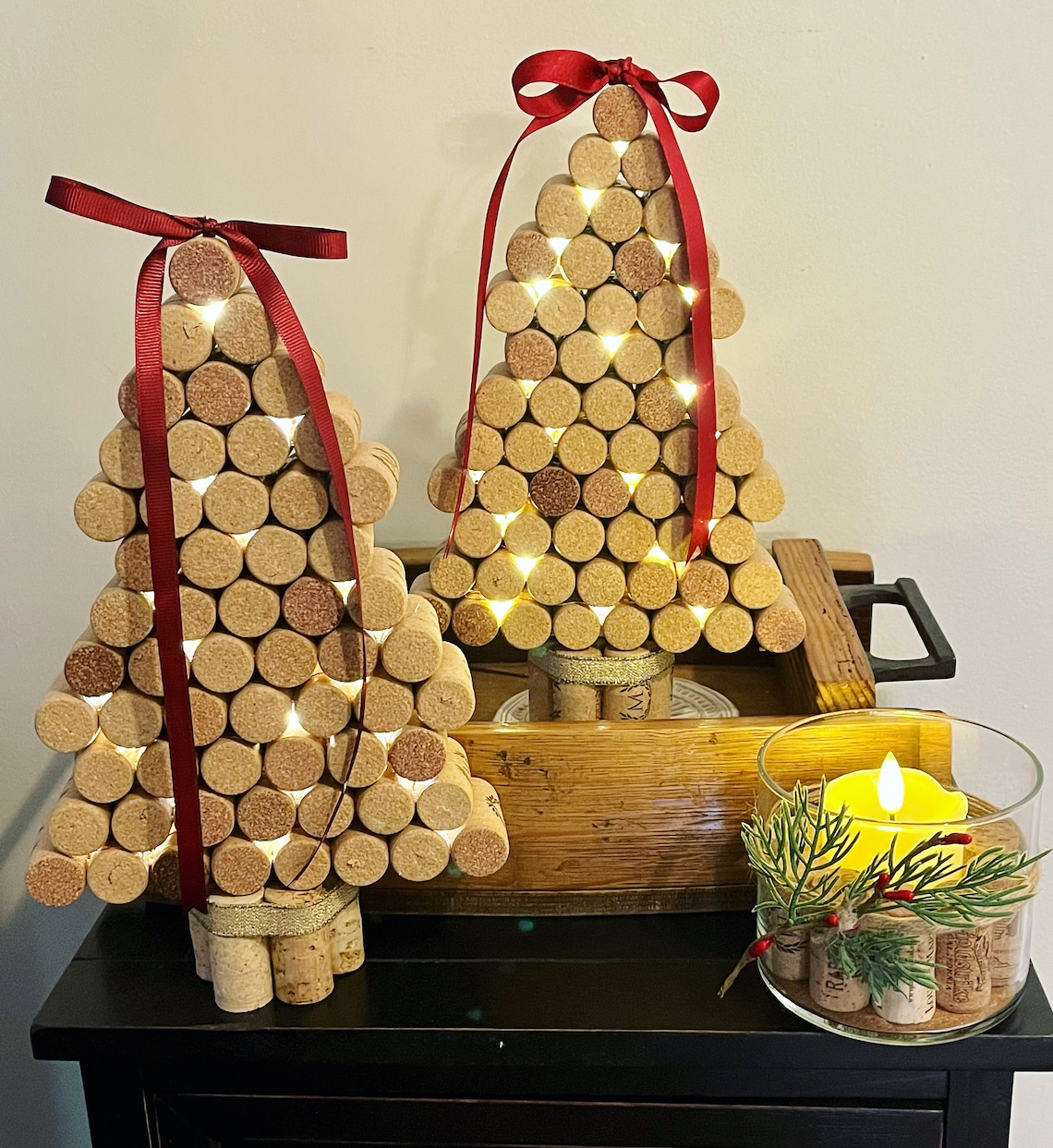 Cork Christmas Tree - Etsy
