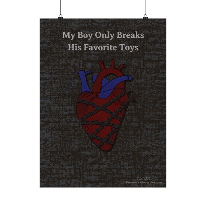 My Boy Only Breaks His Favorite Toys Poster TTPD Fan Inspired Merch - Etsy