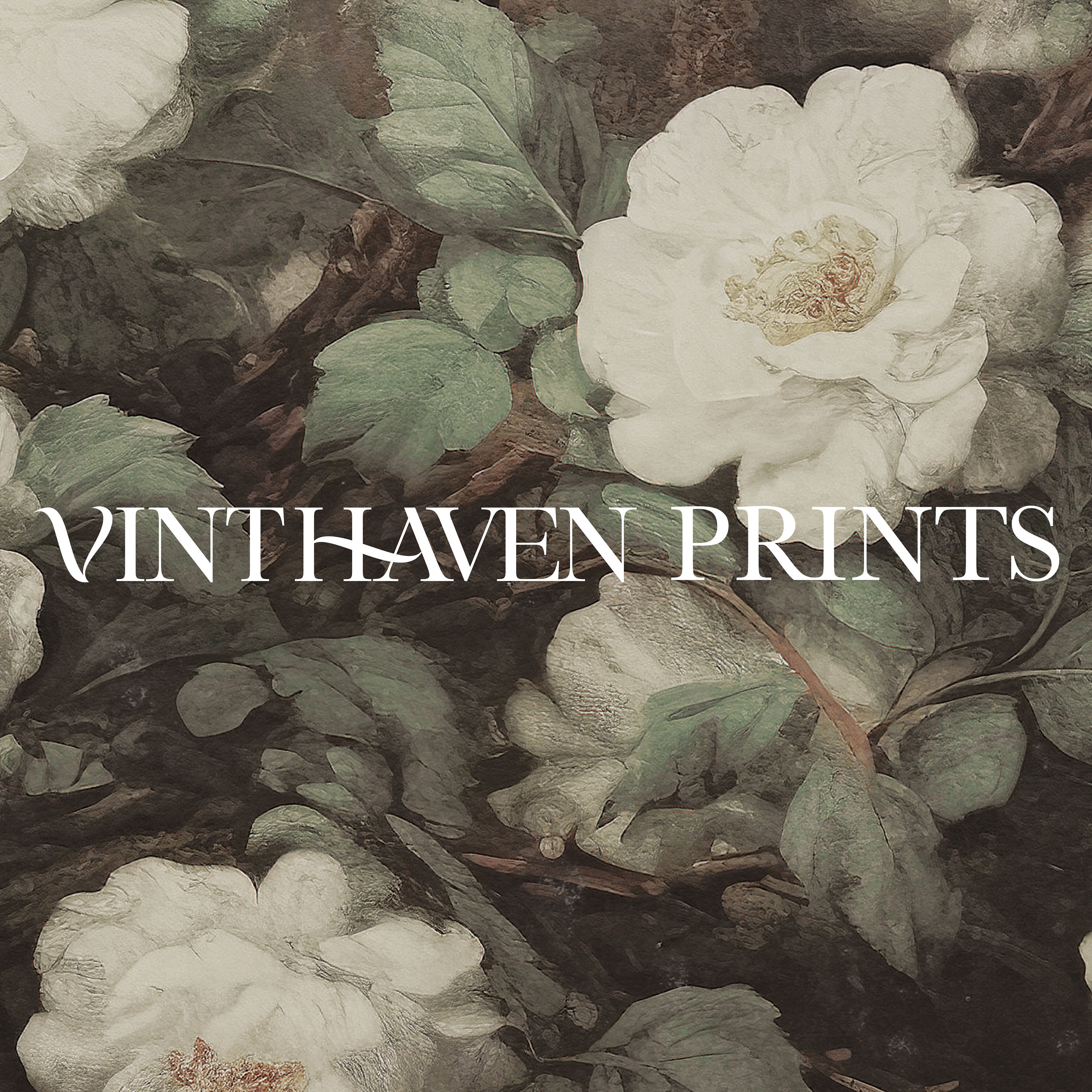 Botanical Wild White Rose Bush Still Life TV Frame Art | Oil Painting ...