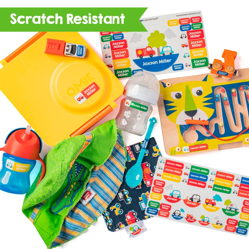 Rainbow Bento Box Label School Supplies Lunch Labels Waterproof ...