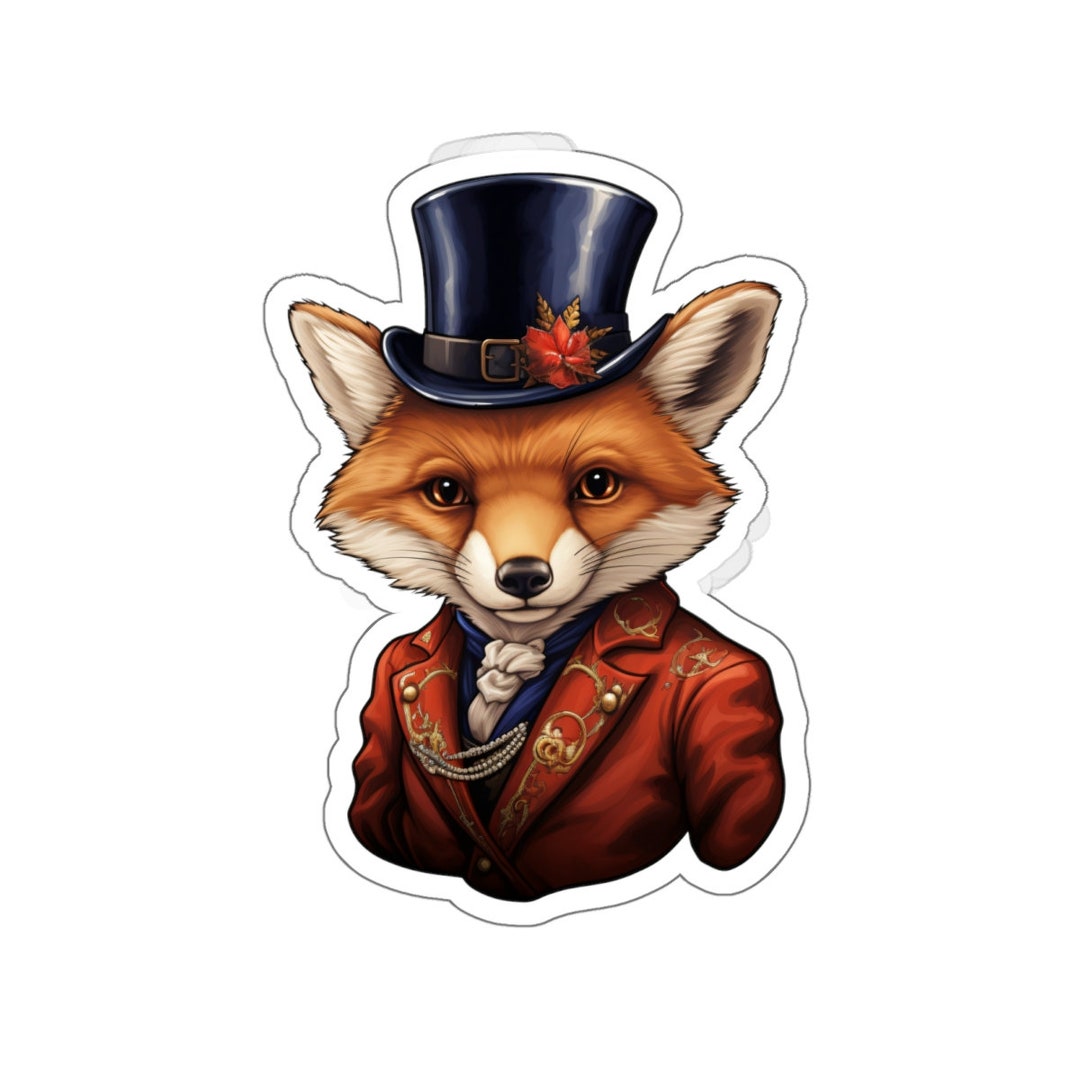 Sly Fox, Foxy Guy, High Society, British Style, Traditional Top Hat ...