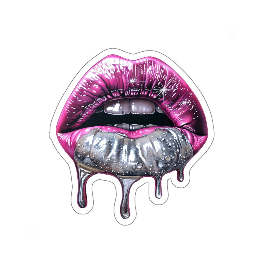 Disco Lips, Lipstick, Purple and Silver, Studio 54, Iconic, Mouth ...