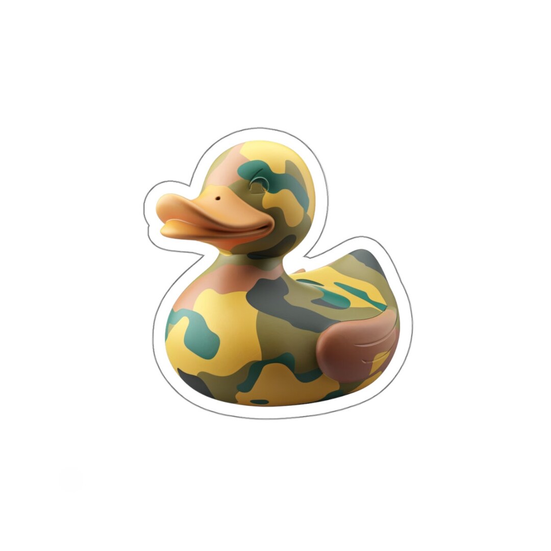 Camo Ducky, Rubber Ducky, Floaty, Bath Tub Toy, Classic Baby Toy ...