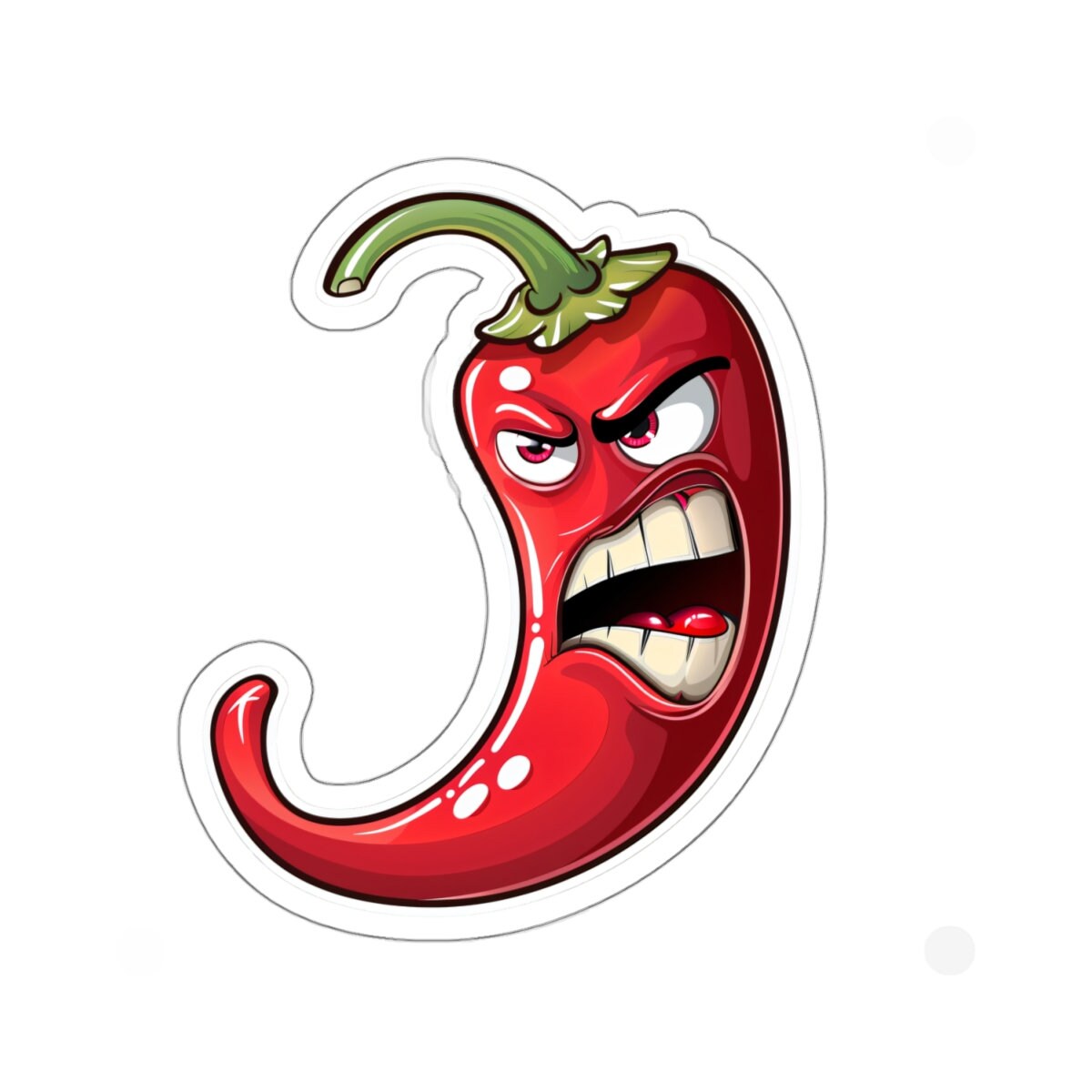 Red Hot Chili Pepper, Chile Pepper, Angry Pepper, HOT!, Funny, Classic ...
