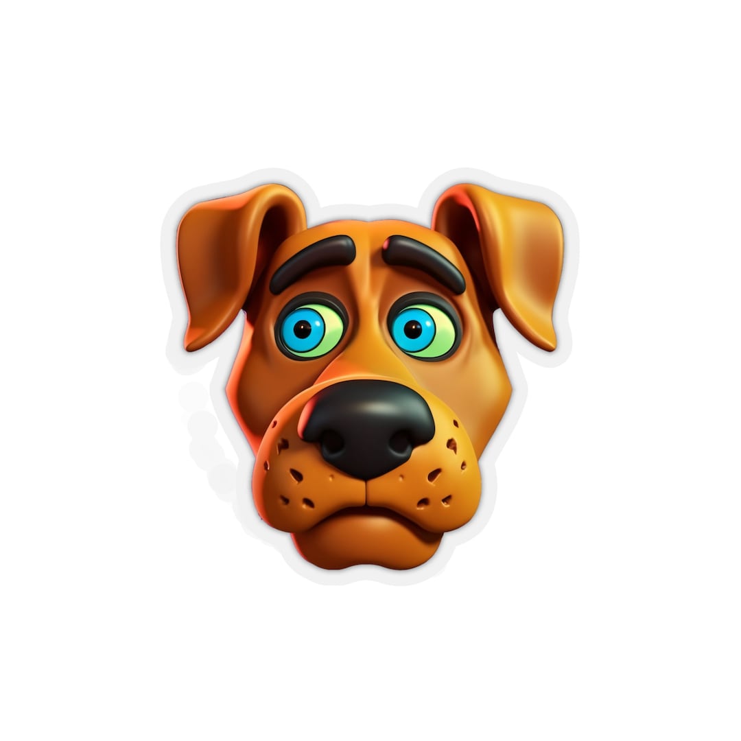 Scooby Doo Rooby Roo Retro Update Classic Cartoon Kiss-cut - Etsy