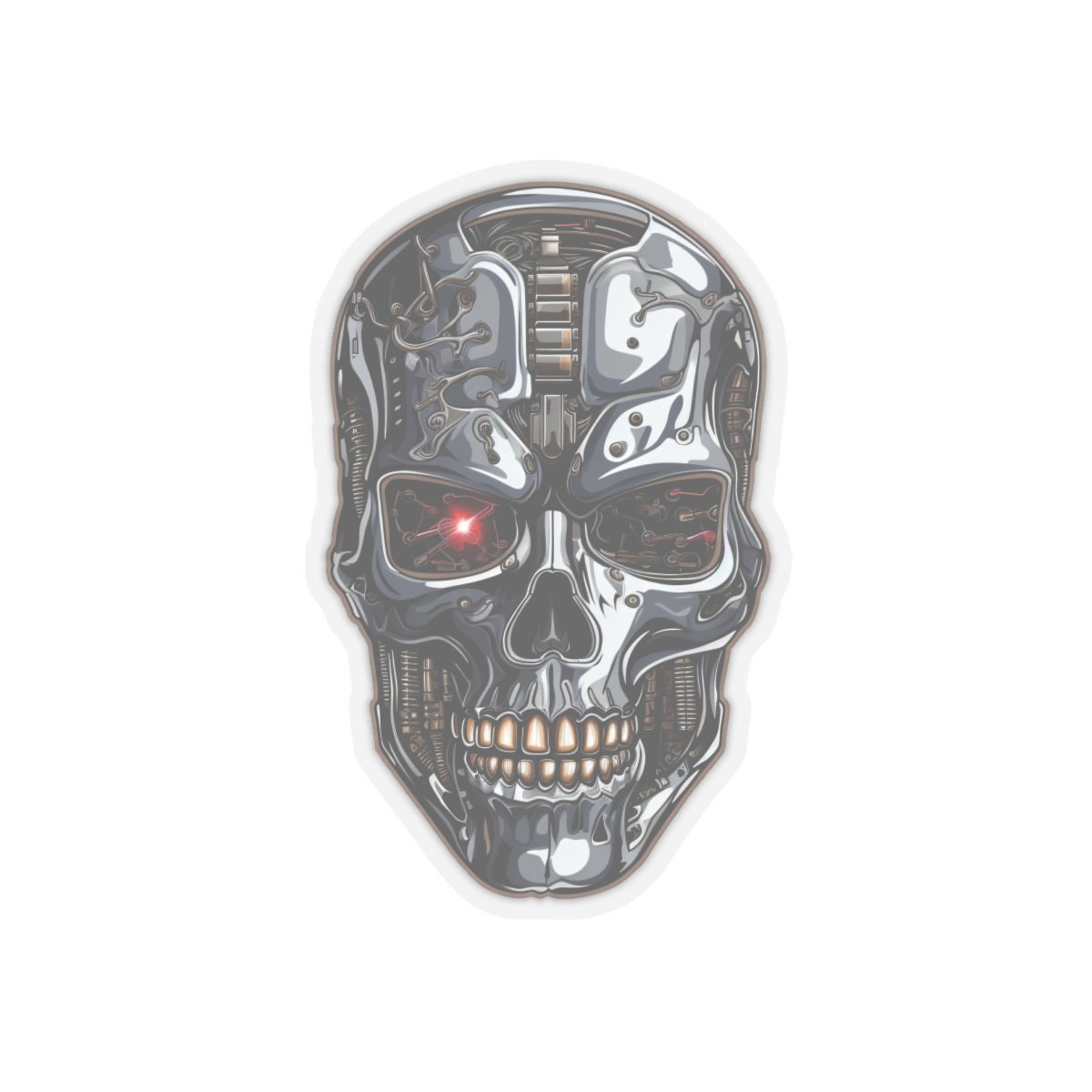 Terminator, T800, T-800, Cyborg, Sci Fi, Fantasy Kiss-cut Stickers - Etsy
