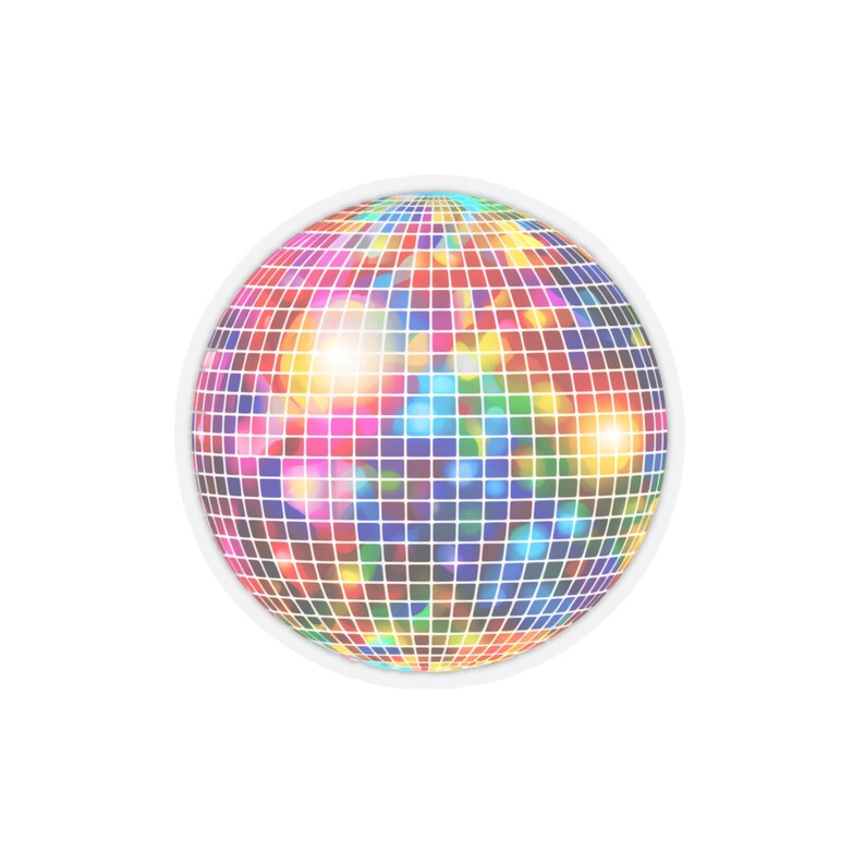 Disco Ball, Rainbow Rave, Pride Colors, 80s Retro Dance, Studio 54 ...