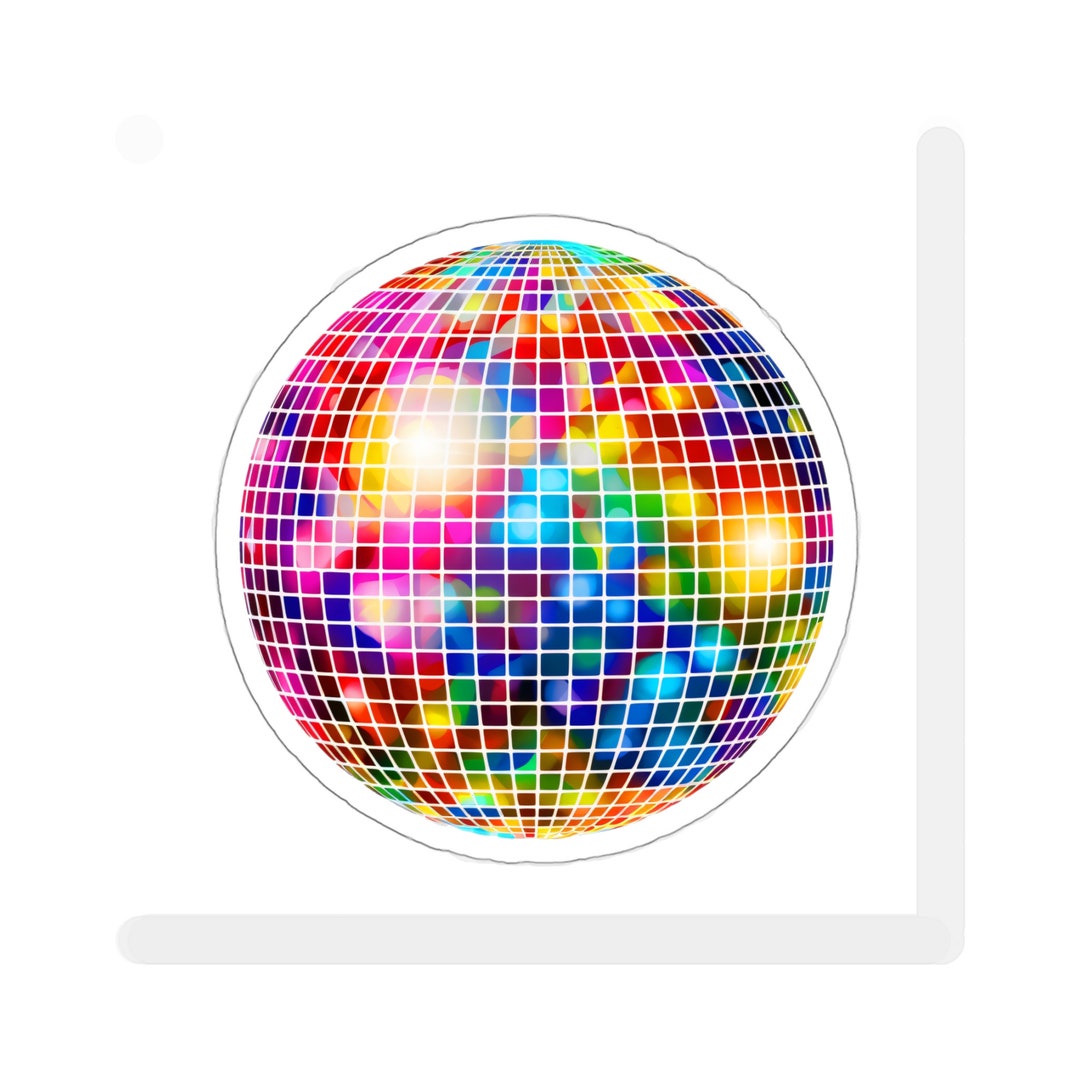 Disco Ball, Rainbow Rave, Pride Colors, 80s Retro Dance, Studio 54 ...