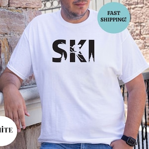 Ski Shirt, Snowboarding Shirt, Winter Sports Shirt, Skiing Shirt, Skier ...