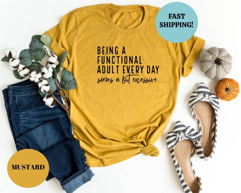 Sarcastic Adult T-shirt, Funny Saying Crewneck Sweatshirt, Sarcastic ...