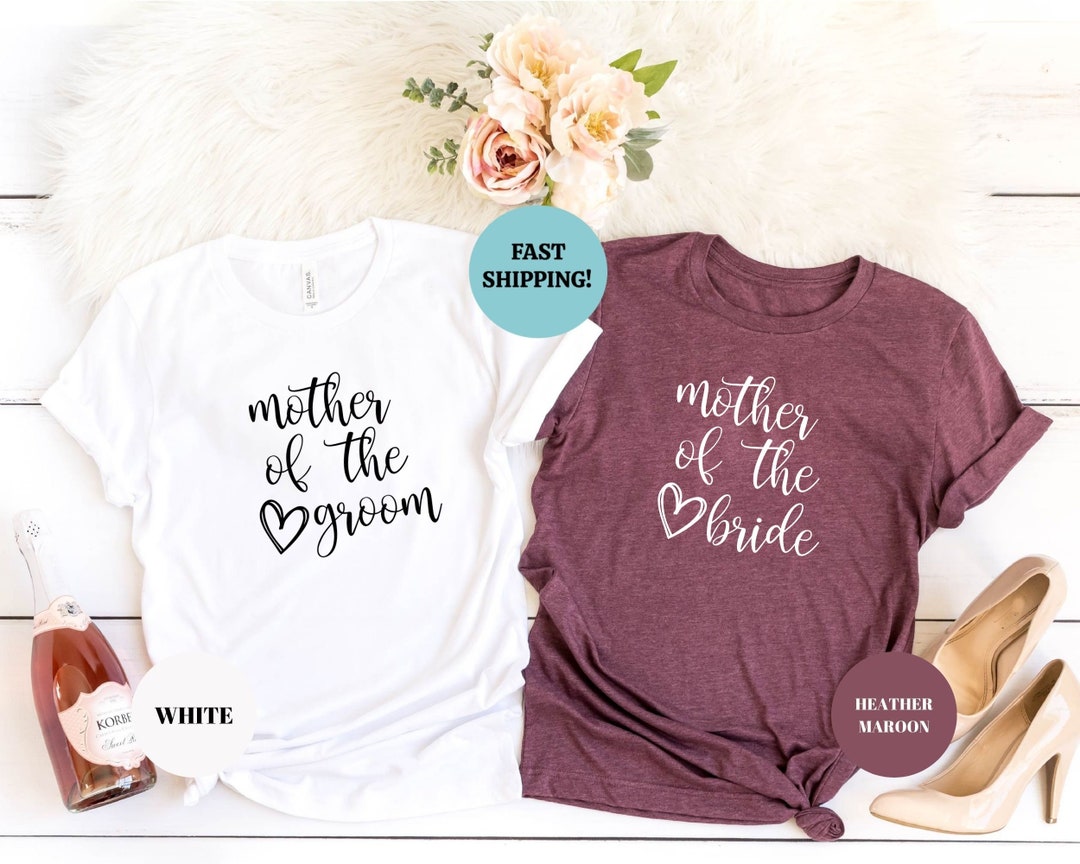 Mother of the Bride Shirt, Mother of the Groom T-shirt, Mother of the ...