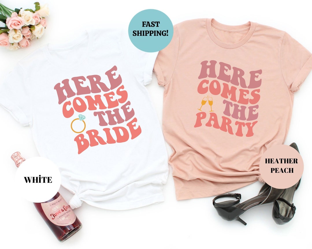 Bachelorette Party Shirts for the Bride, Bridesmaid Gifts, Groovy ...