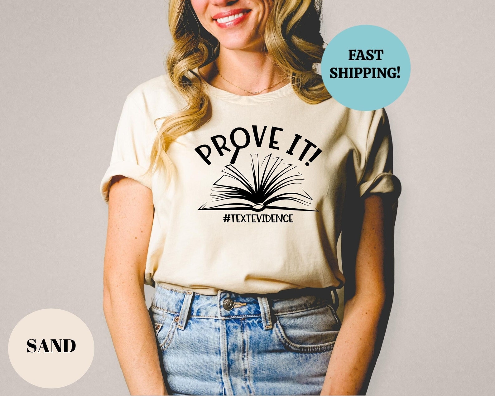 Prove It Text Evidence Shirt, English Teacher Gift, Research Shirt ...