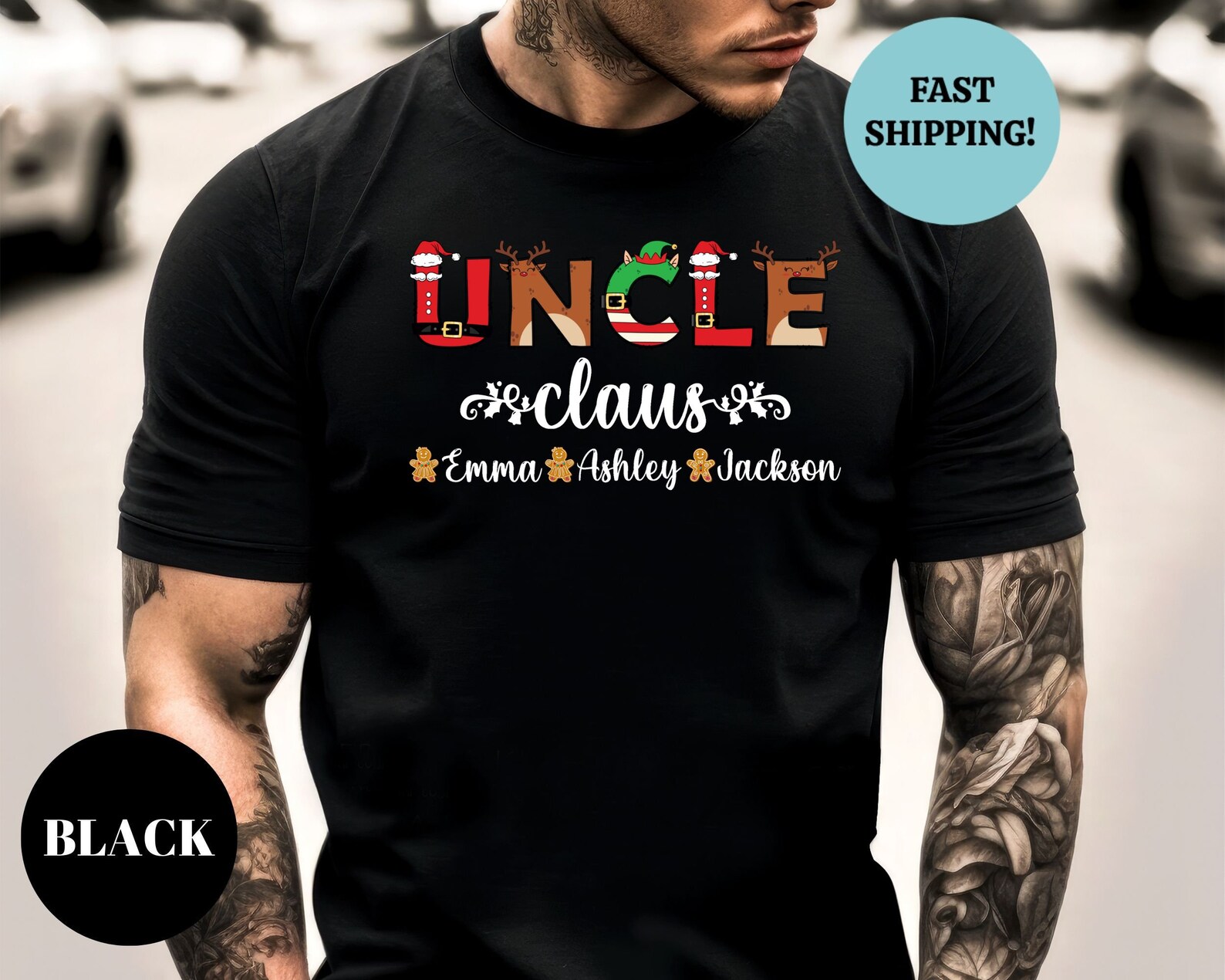 Custom Uncle Claus Shirt, Christmas Uncle Claus Sweatshirt, Uncle ...
