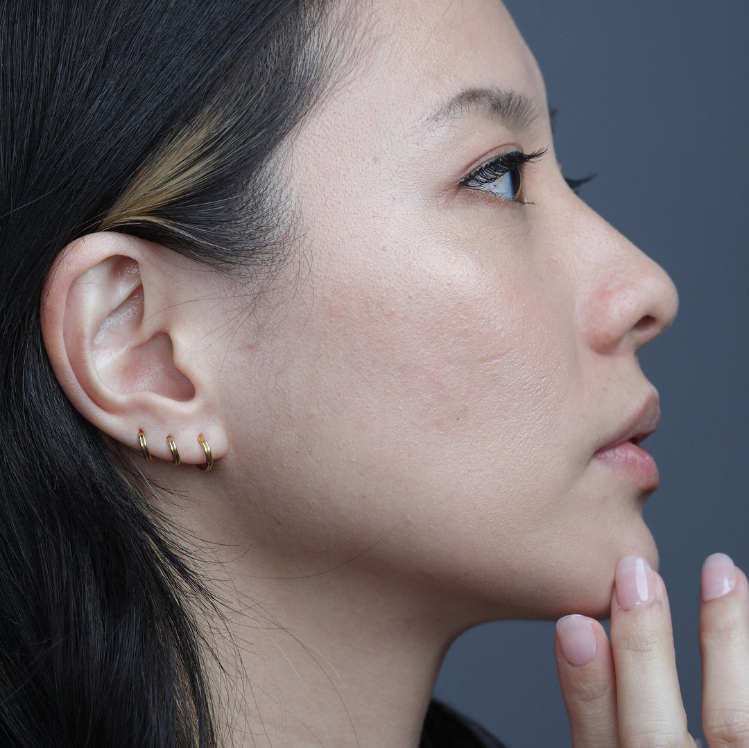 20g 6mm 7mm 8mm Double Line Clicker 316L Surgical Steel Hinged Segment ...