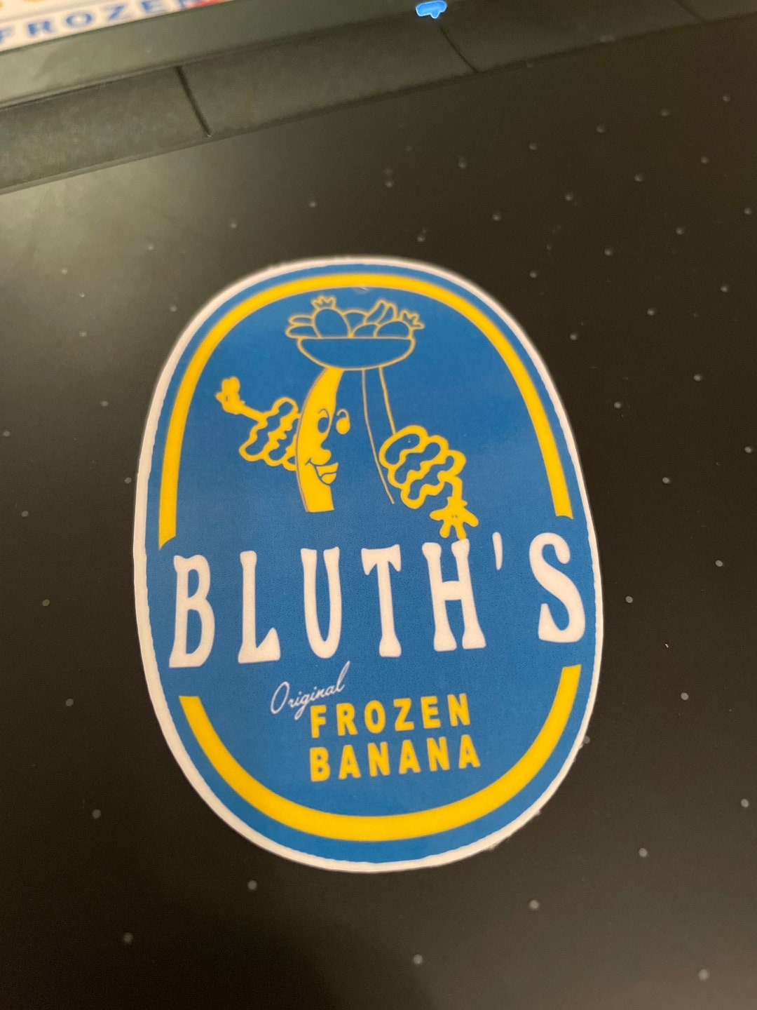 Arrested Development: Bluth Frozen Banana Logo Vinyl 2.5" Sticker ...