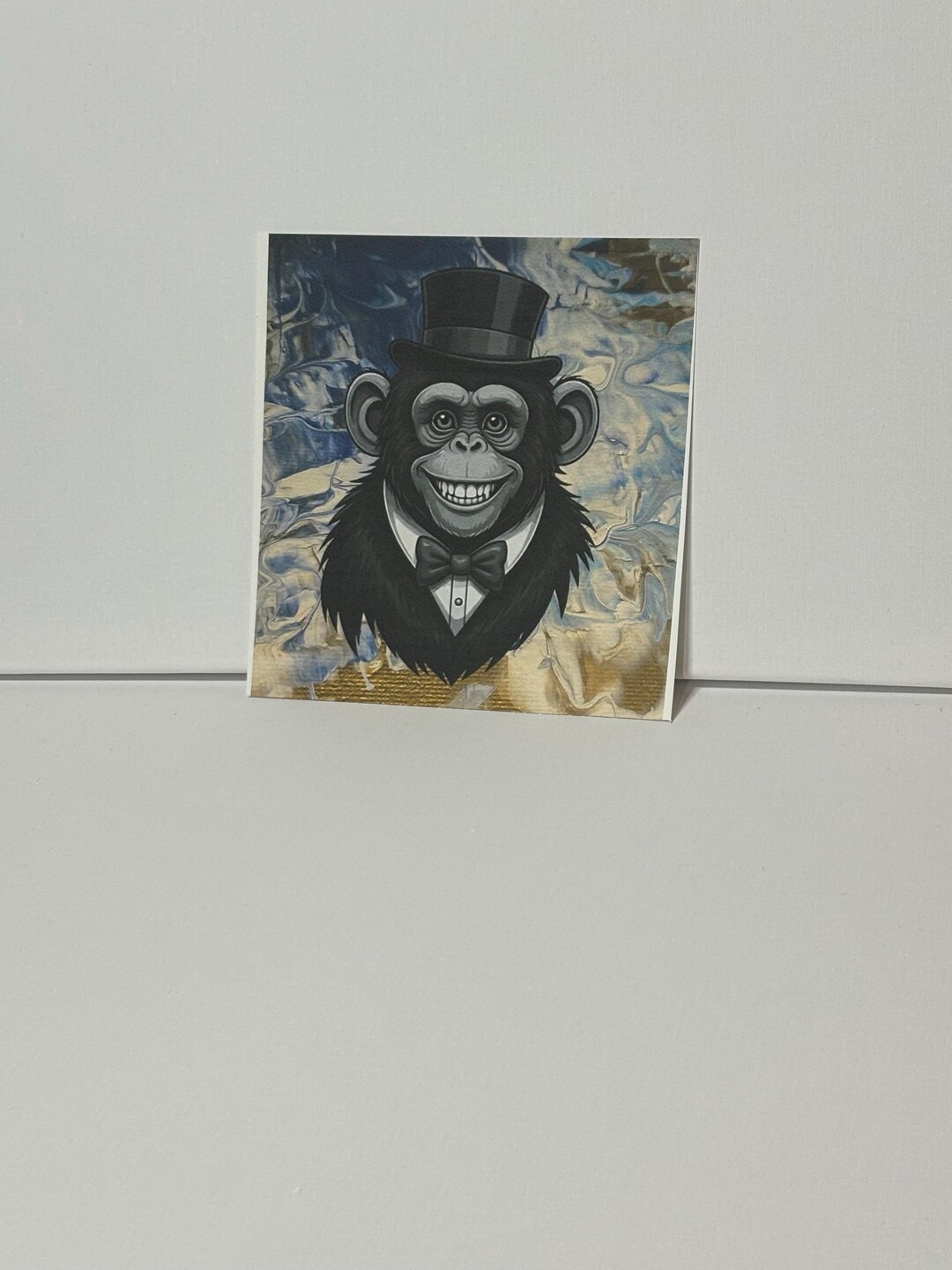 Monkey Butler Pop Abstract Art Print - Etsy