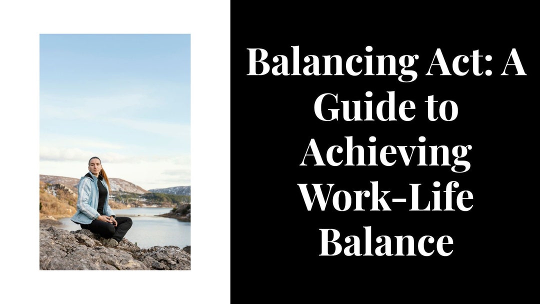 Work Life Balance Guide - Etsy