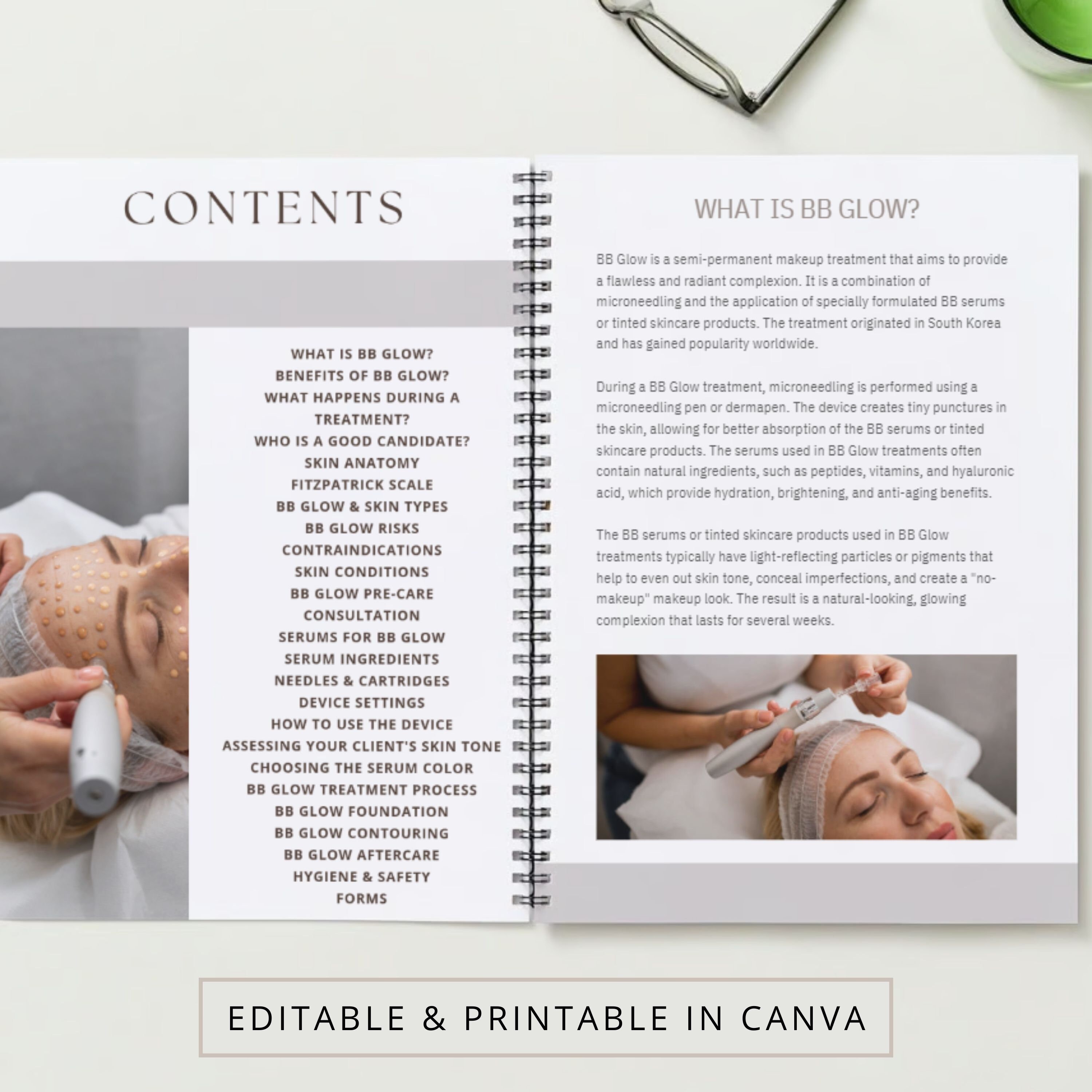 BB Glow SPMU Training Manual Canva Editable Course Ebook - Etsy