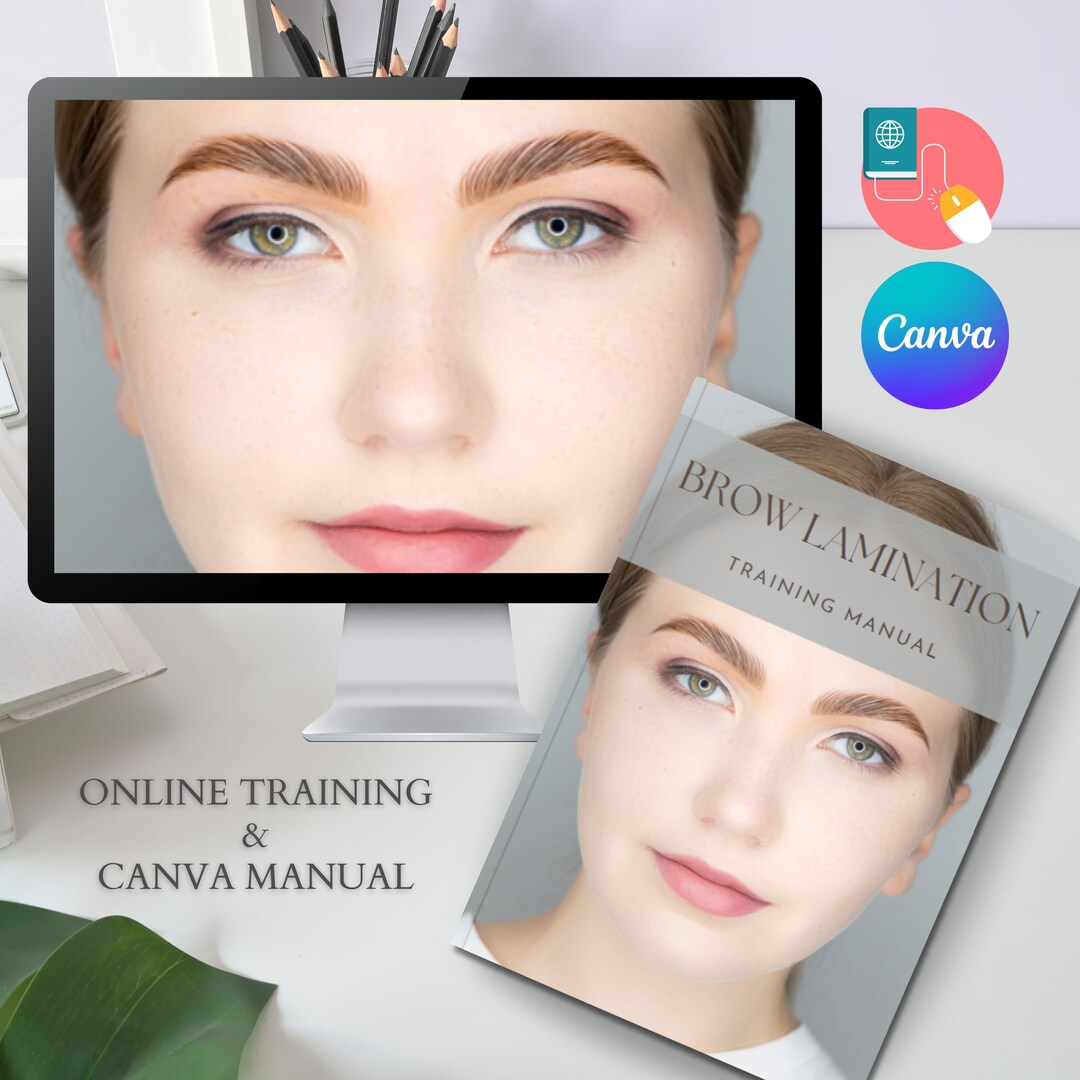 Brow Lamination Masterclass Online Course & Printable Training Manual ...