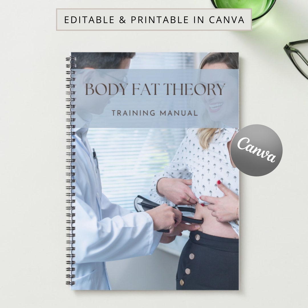 Body Fat Theory Printable Manual Template Training Manual Canva ...
