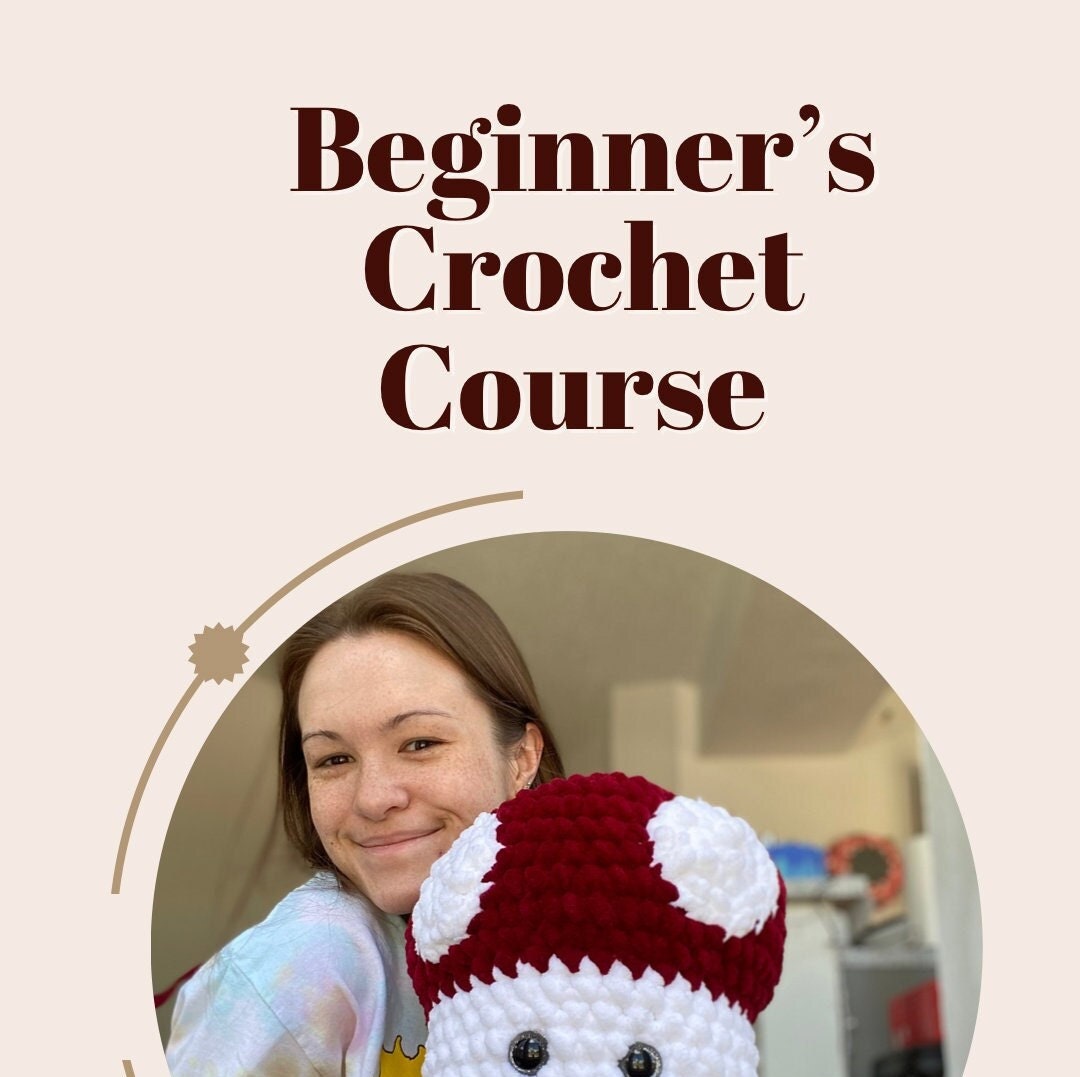PDF Beginner's Crochet Course With Video Guidance - Etsy