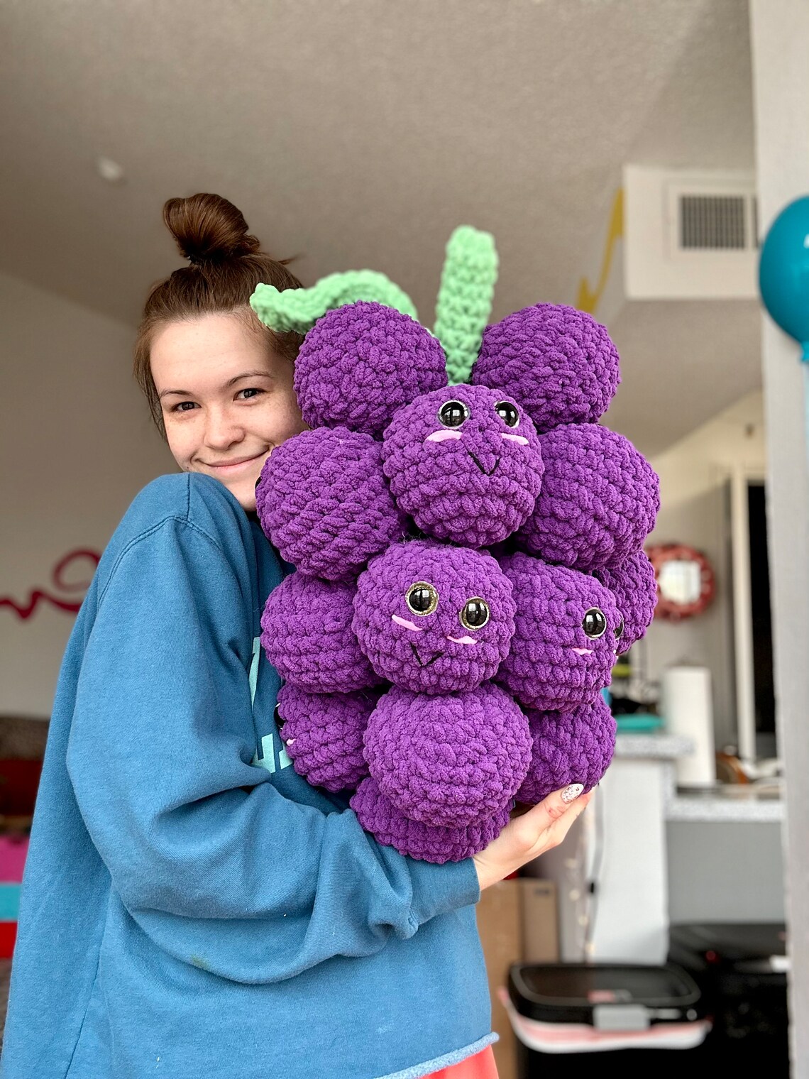 PDF Grapes Crochet Pattern - Etsy UK