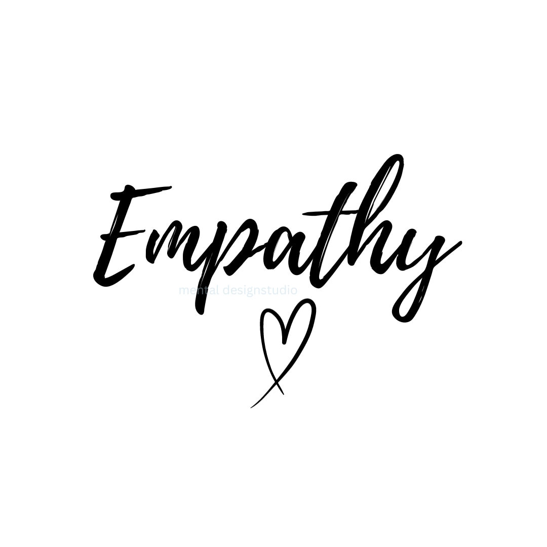 Empathy SVG, Empathy PNG, Inspirational Svg, Positive Quote Svg, Mental ...