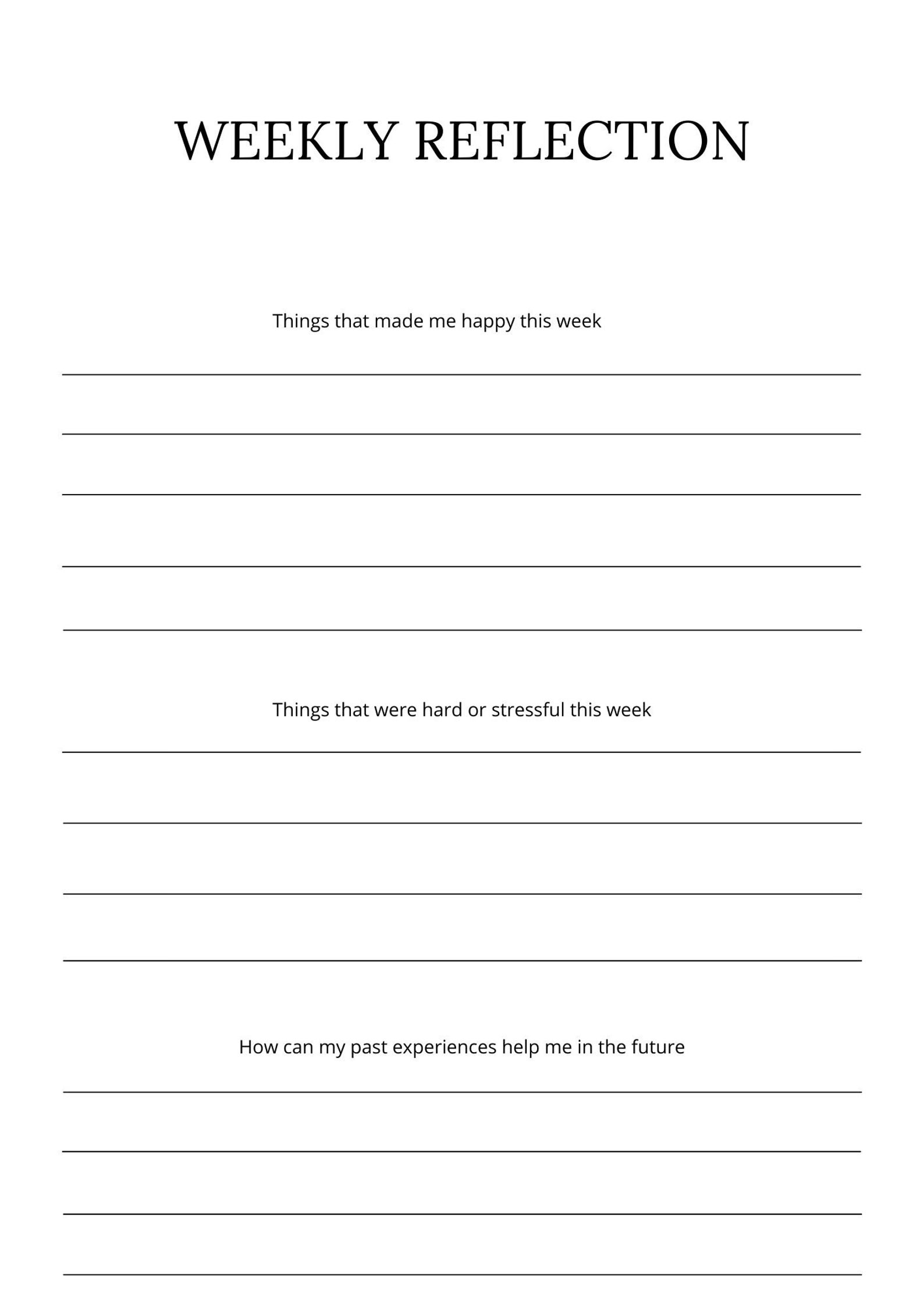 Self-love Planner: Daily Gratitude & Reflection (digital Download) - Etsy