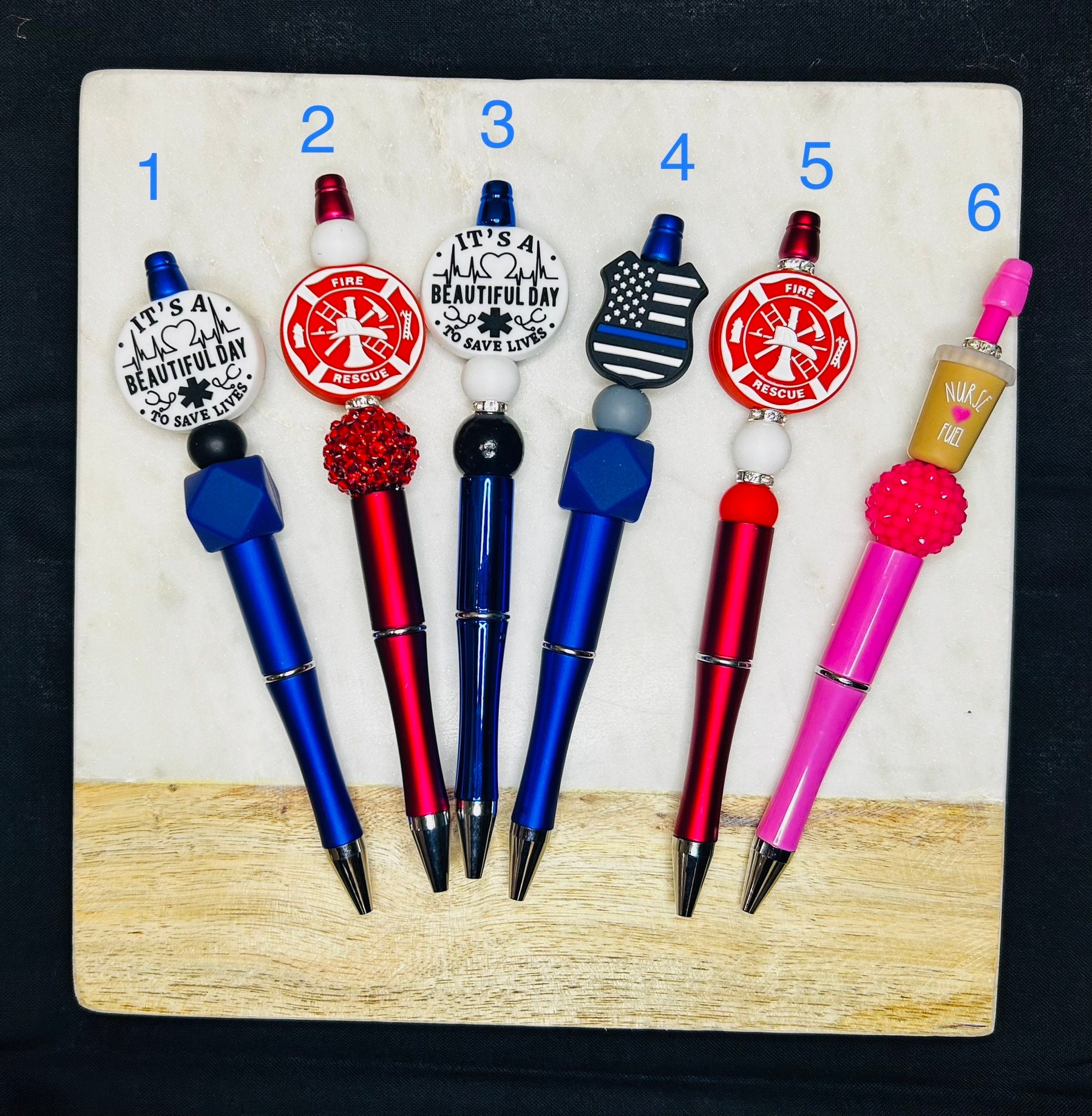 Hero Police Nurse EMT Firefighter Pen - Etsy