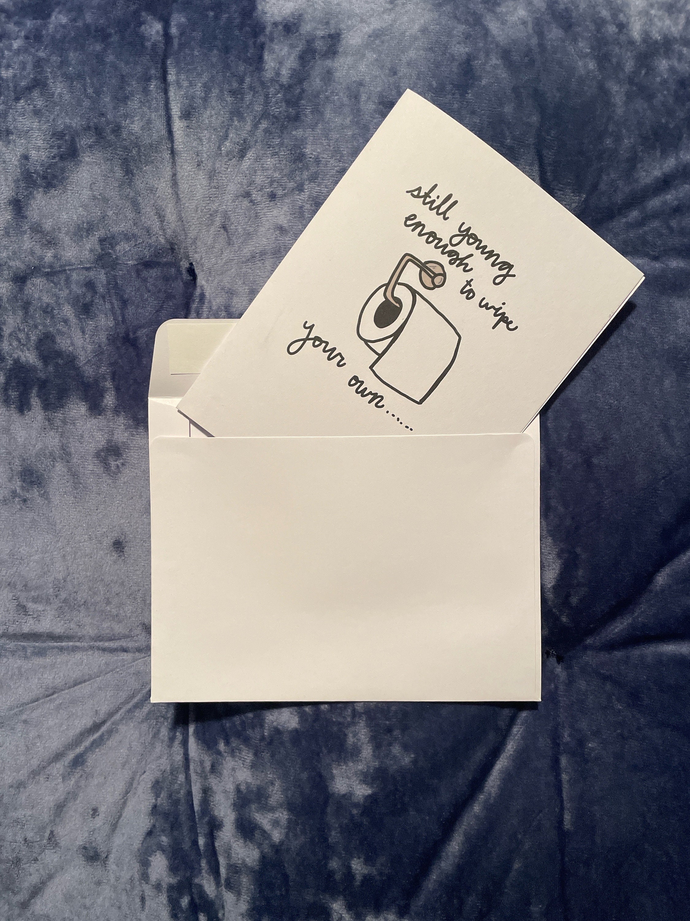 Funny Inappropriate Birthday Card: Quirky Custom Greeting - Etsy