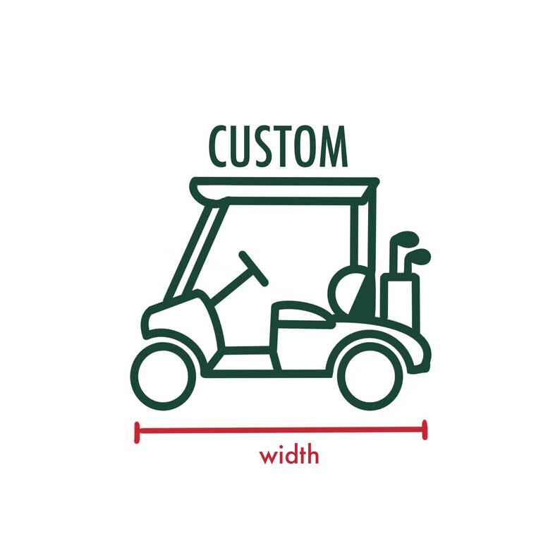 Golf Cart Vinyl Decal Sticker | Personalized Gifts for Golfer/dad - Etsy