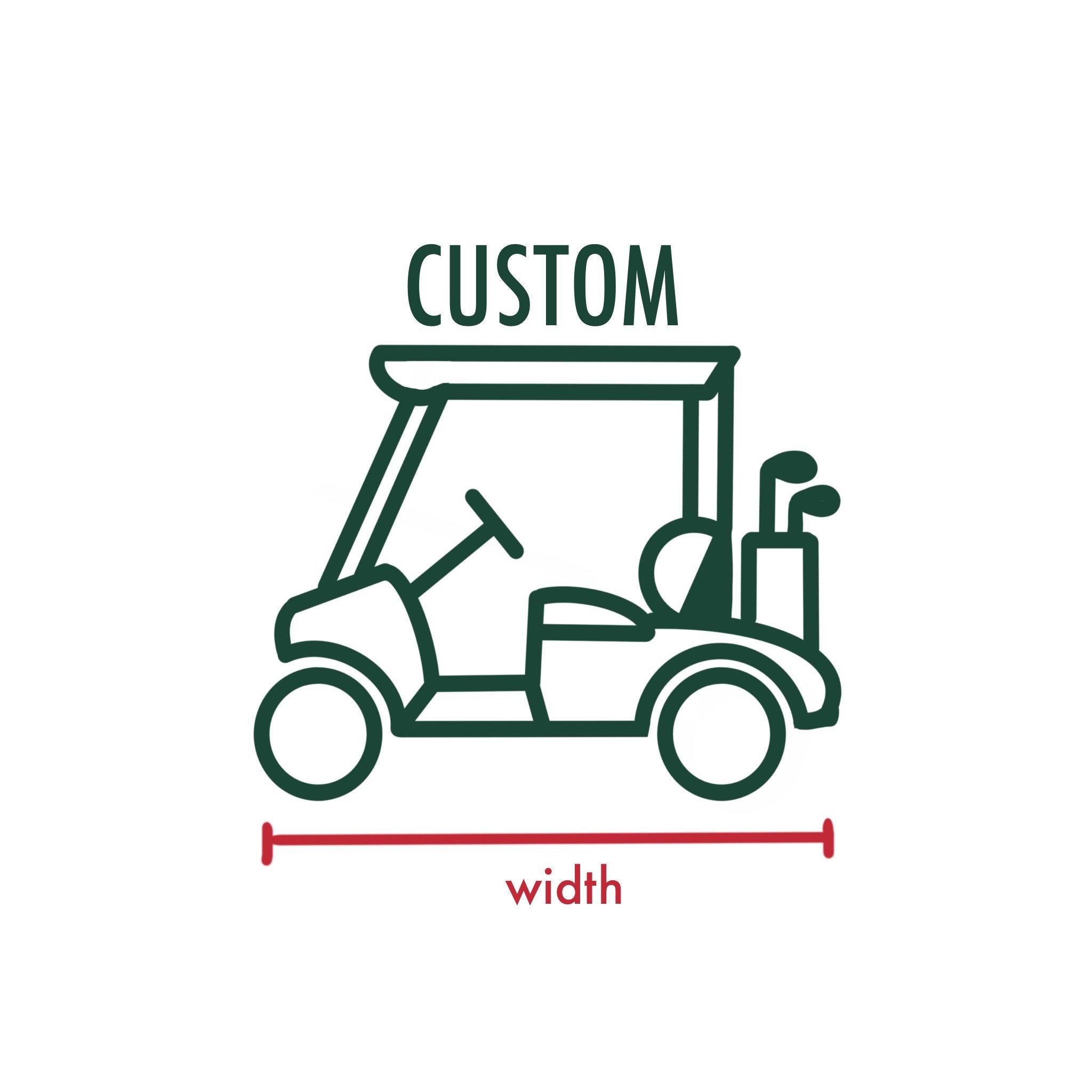 Golf Cart Vinyl Decal Sticker Personalized Gifts for - Etsy
