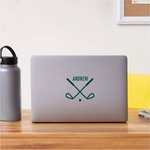 Golf Club Vinyl Decal Sticker | Personalized Gifts for Golfer/dad - Etsy